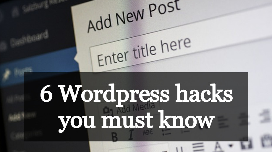 WordPress Website Thumbnail, Poster and Image